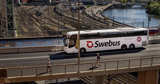 Tågstopp och evenemang ett lyft för Swebus - Bussmagasinet