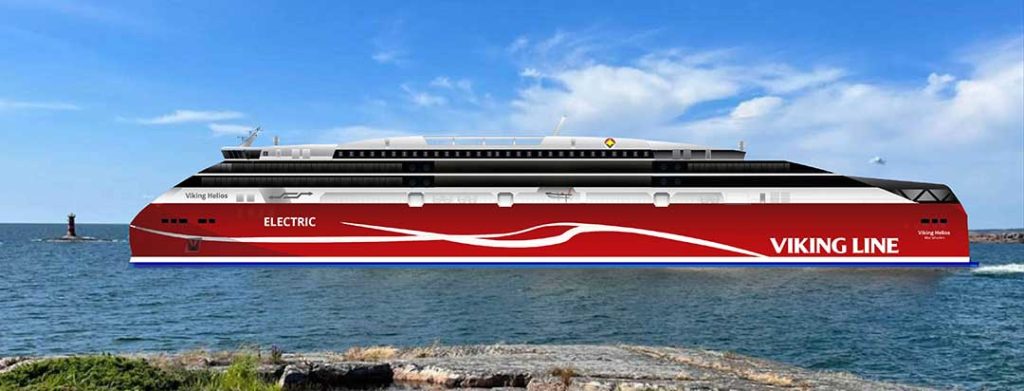 Viking Line siktar på rekordstor elfärja - Bussmagasinet