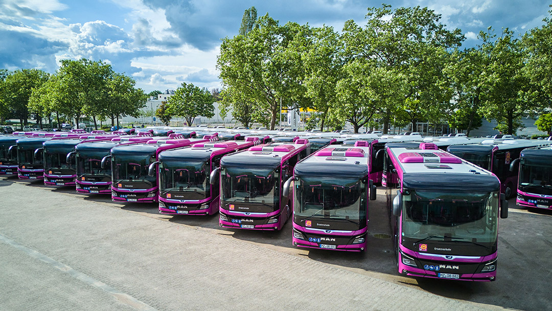 Rekordorder till MAN: mer än 3000 bussar på ett bräde - Bussmagasinet ...